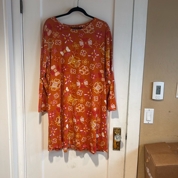 Gudrun Sjoden | Dresses | Gudrun Sjoden 0 Cotton Tunicdress Xxl Floral ...